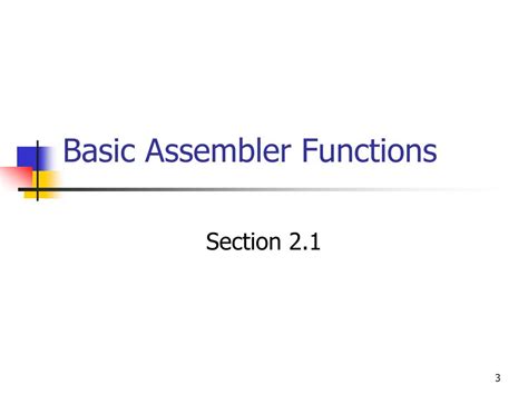 Ppt System Software Cs 1203 Assemblers Powerpoint Presentation