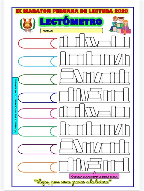 Modelo De Lectometro Aprendo En Casa 2do Grado Primaria