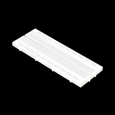 840 Tie Points Solderless Breadboardmilky White