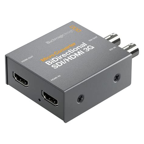 Blackmagic Design Micro Converter BiDirectional SDI to HDMI 3G - EC ...