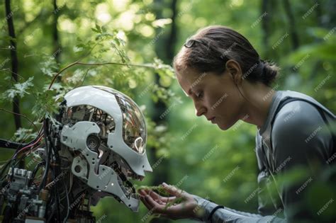 Premium Ai Image Ai In Environmental Science Conservation And Research