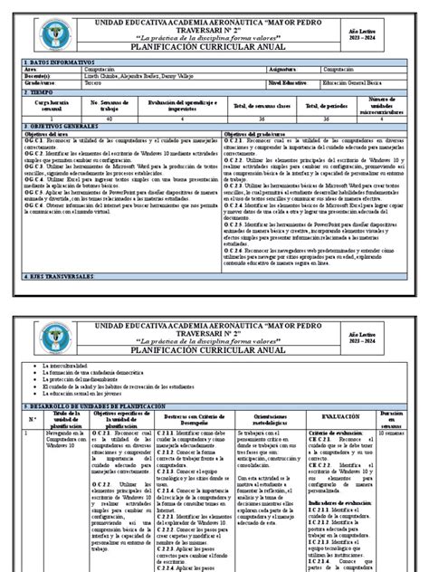 Pca Tercero Descargar Gratis Pdf Microsoft Excel Microsoft Powerpoint