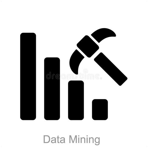 Data Mining And Data Icon Concept Stock Illustration Illustration Of
