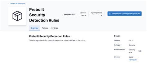 Add License And Subscription In Integration Details Section Issue Elastic Package Spec