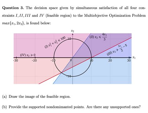 question 2 ﻿consider the following multiobjective
