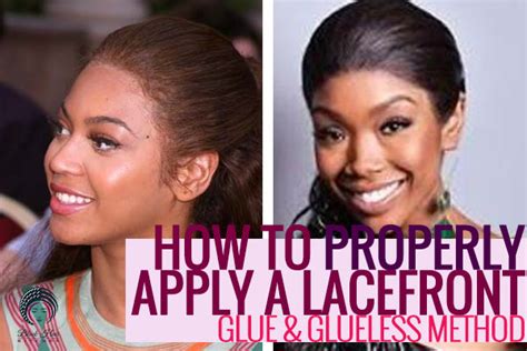 Wearing Wigs Glue And Glueless Methods BlackHairKitchen