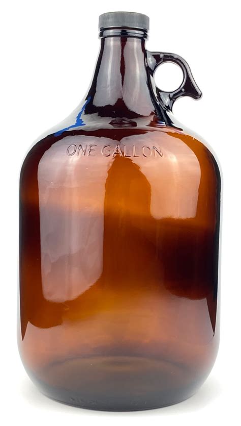 Amber Beer Jug Amber Glass Growler Jugs 32 Oz Quarter Gallon Beer