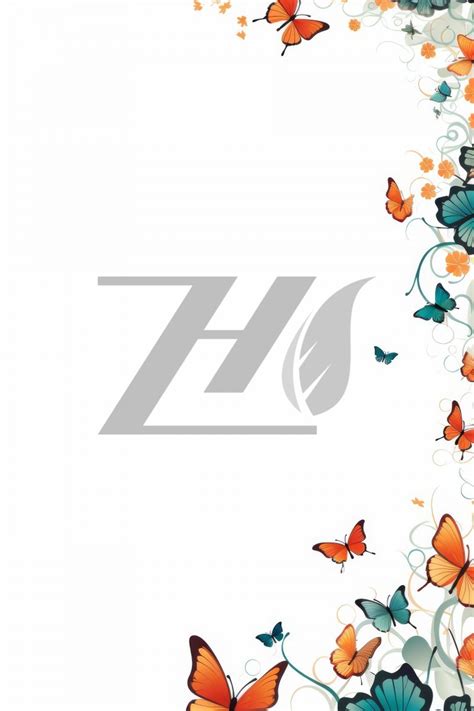 دانلود پس زمینه سفید با حاشیه پروانه دانلود رایگان فایل لایه باز، Psd، وکتور، لوگو و موکاپ