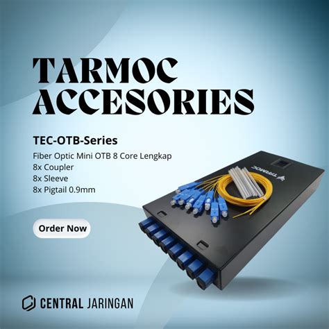 Jual Tarmoc Fiber Optic Mini Otb 8 Core Sc Roset Fo Besi 8c Lengkap