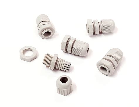 Buy Erh India Pack Of 5 Ip68 Pg7 Wire Cable Ce White Black Waterproof