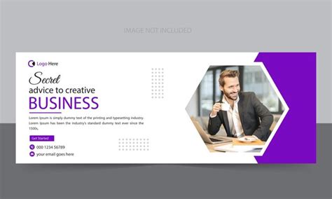 Premium Vector Vector Modern Unique Facebook Cover Design Template