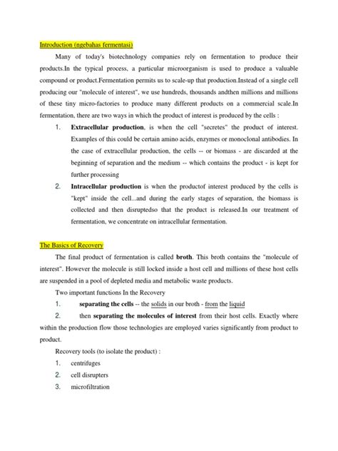Bioprocessing Part 2 Pdf Centrifuge Filtration