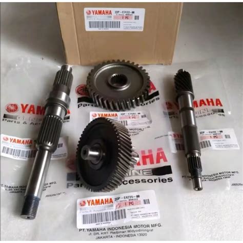 Jual ORIGINAL Gigi Rasio Set 2DP ISI 4 PCS Yamaha Nmax Lama Nmax New