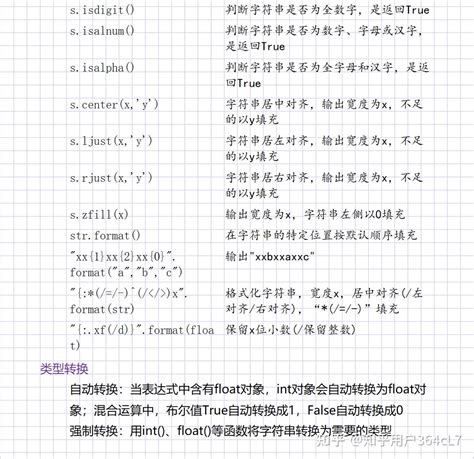 Python基础知识点总结期末专用 知乎