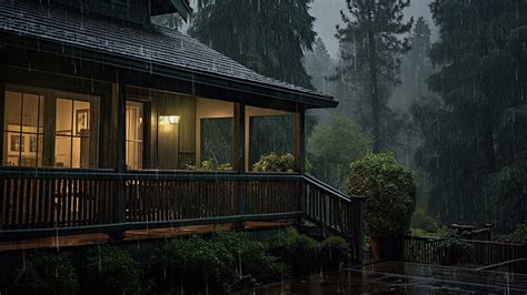 Rain Sounds For Sleeping Instantly Fall Asleep With Rain And Thunder