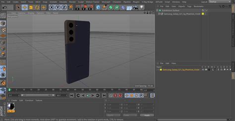 Samsung Galaxy S21 5g Phantom Violet 3d Model 39 3ds Blend C4d