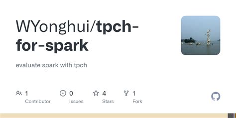 github wyonghui tpch for spark evaluate spark with tpch
