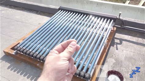 მზის კოლექტორი გათბობის სისტემაში ცხელი წყლის მომზადება Youtube