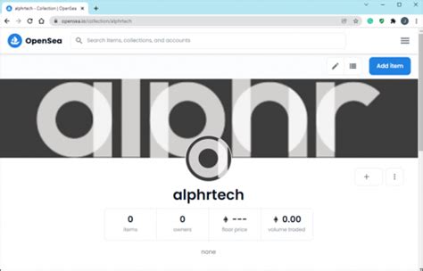 How To Create A Collection On Opensea