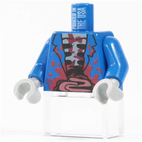 Zombie Torso Blue Bricktactical