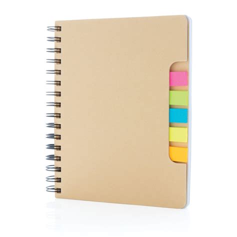 A Craft Notebook With Sticky Notes Ruled PrintSimple