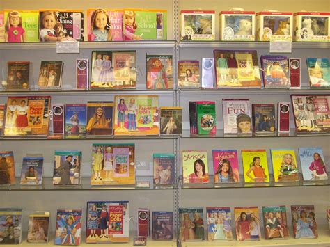 Burry Bookstore Great New American Girl Section