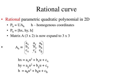 Ppt Rational Curve Powerpoint Presentation Free Download Id2960779 Ppt Rational Curve Powerpoint Presentation Free Download Id2960779