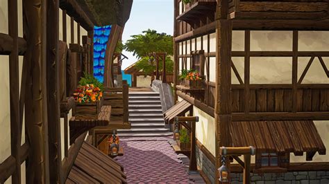 Stylized Modular Buildings System In Environments Ue Marketplace
