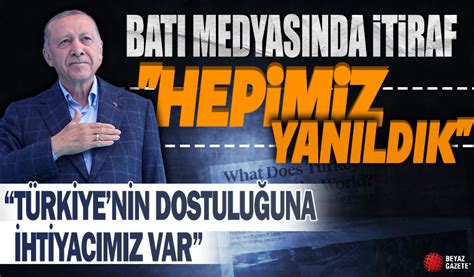 Beyaz Gazete On Twitter Bat Medyas Nda Arp C Ba Kan Erdo An Itiraf Hepimiz Yan Ld K