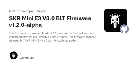 Firmware That Can Be Used In Skr Mini E3 V30 With Bltouch Upgrade