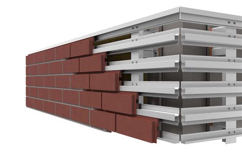 Natural X Lightweight Brick Cladding System Aquarian Cladding