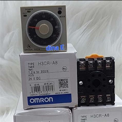 promo timer omron h3cr a8 24v dc original socket diskon 23 di seller