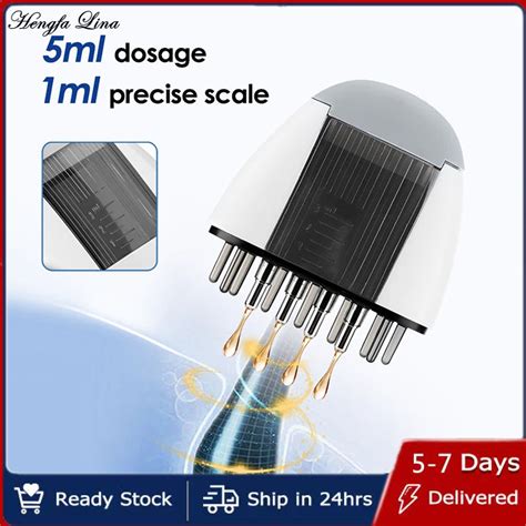 Hengfa Lina Electric Scalp Applicator Massager For Hair Growth Infrared