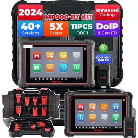 Autel Maxipro Mp Bt Kit Outils Diagnostics Codage Ecu Syst Mes Compl Te Eur