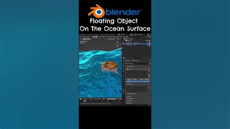 how to make an object float in blender shorts youtube