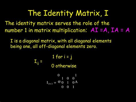 PPT Lecture 10A Matrix Algebra PowerPoint Presentation Free Download ID 670542