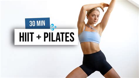 30 Min Tabata Hiit X Pilates Inspired Workout No Equipment Home