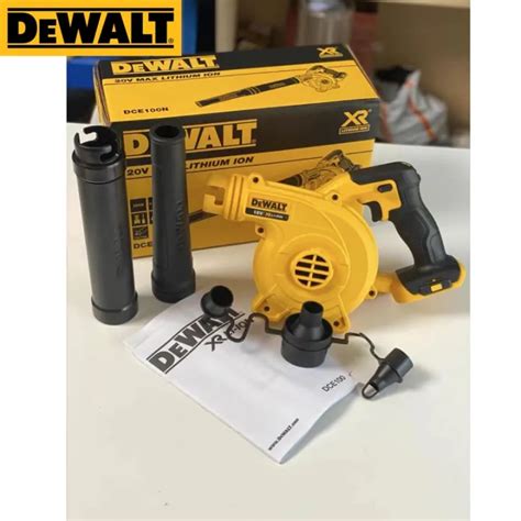 DEWALT DCE Compact Jobsite Blower Cordless Air Blower Li Ion Dust Vacuum Cleaner Garden Leaf