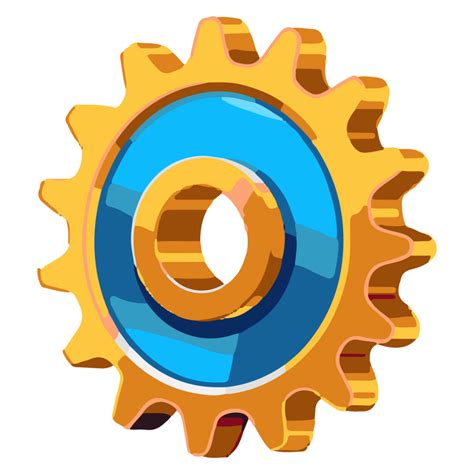 Cogwheel Gear Setting Symbol 25775190 Png