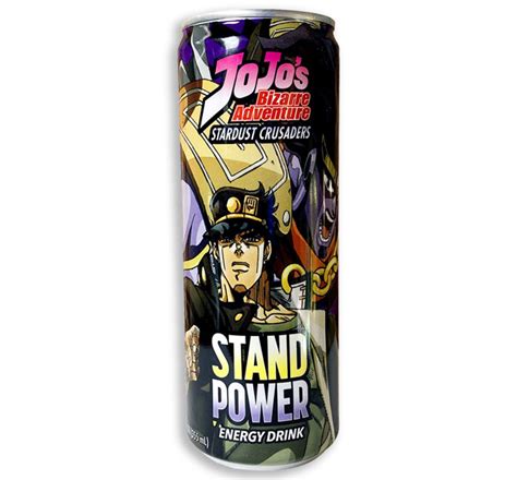 Jojos Bizarre Adv Stand Power Energy Drink Can