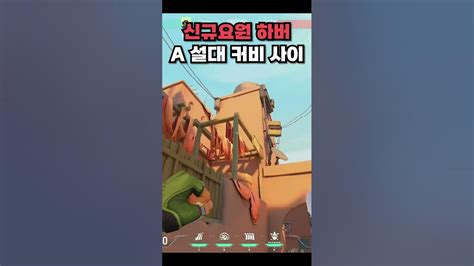발로란트 신규요원 하버 꿀팁 바인드편 김선남 Shorts Youtube