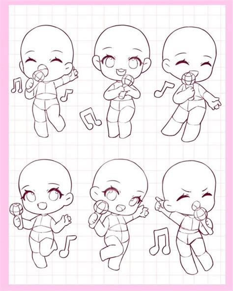 Pin De Mlrjn Em Project Desenhos De Chibi Tutoriais De Desenho Base