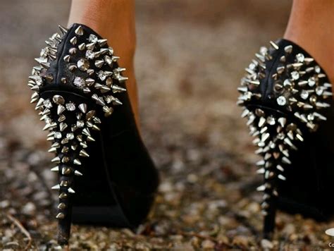 Pin On Womens Fashion Edgy Shoes Spike Shoes Cute Shoes