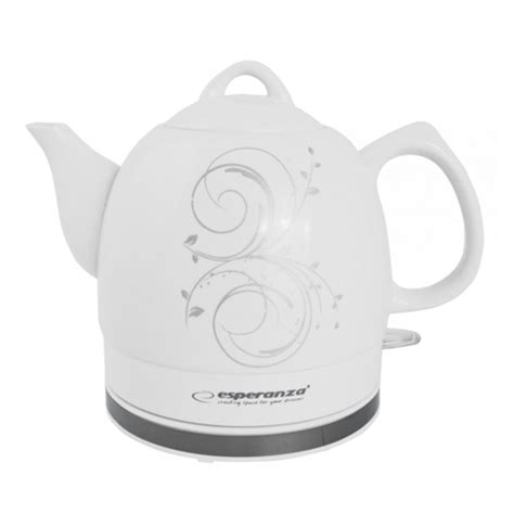 Электрический керамический чайник Esperanza Alamere EKK010E 1.2L White ...