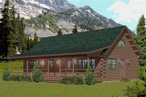 Fall In Love With The Lakewood Cedar Log Home Plan • Big Twig Homes Llc