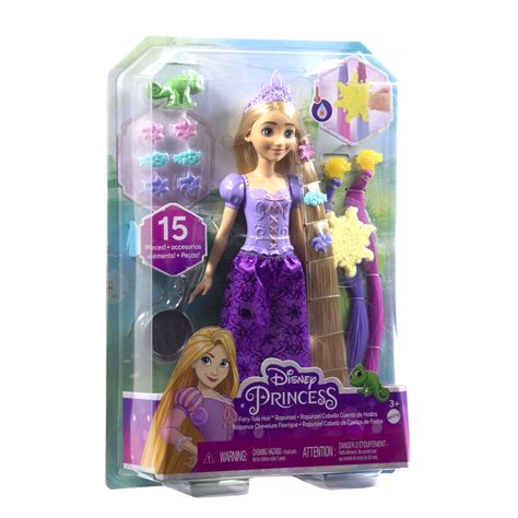 Disney Princess Fairy Tail Hair Rapunzel Doll Thimble Toys