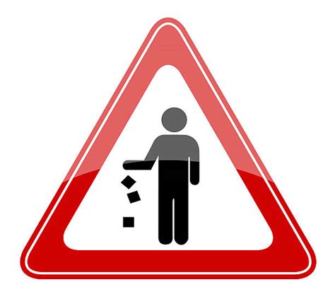 Prohibido Arrojar Basura Banco De Fotos E Imágenes De Stock Istock