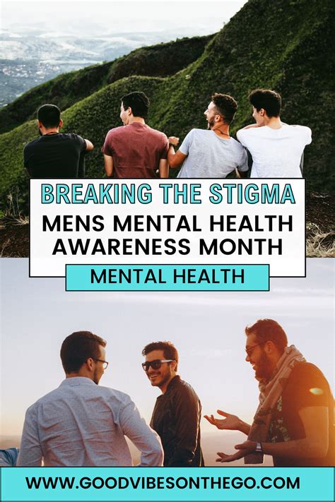 Mens Mental Health Awareness Month Breaking The Stigma In 2024