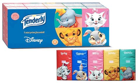 240 Fazzoletti Disney Tenderly Groupon Goods