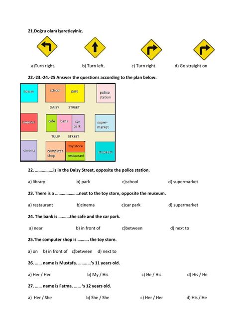 5th Grades General Test Unit1 2 3 4 Worksheet Live Worksheets